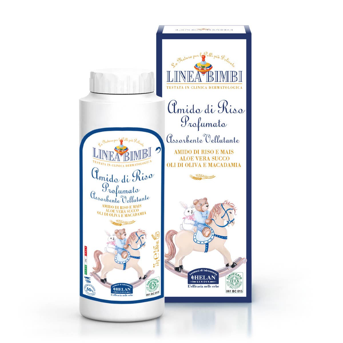 LINEA BIMBI Perfumed Rice Starch 75g – Designs by Bella’s Closet